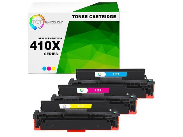 Click here for True Color Toner 410X Color Toner Cartridge 3 Pack... prices