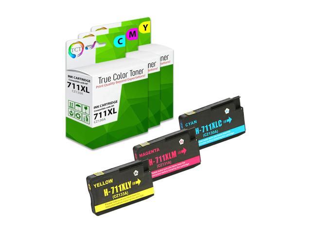 Click here for True Color Toner 711XL Color Ink Cartridge 3 Pack... prices