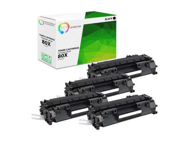 Click here for True Color Toner 80X Toner Cartridge 4 Pack - Prem... prices