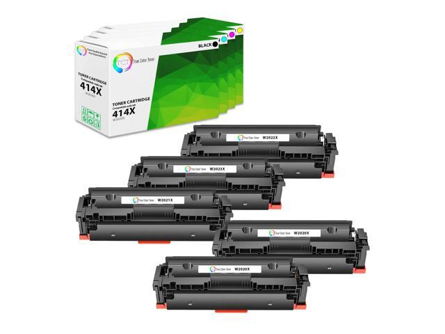 Click here for True Color Toner 414X Toner Cartridge 5 Pack - Pre... prices