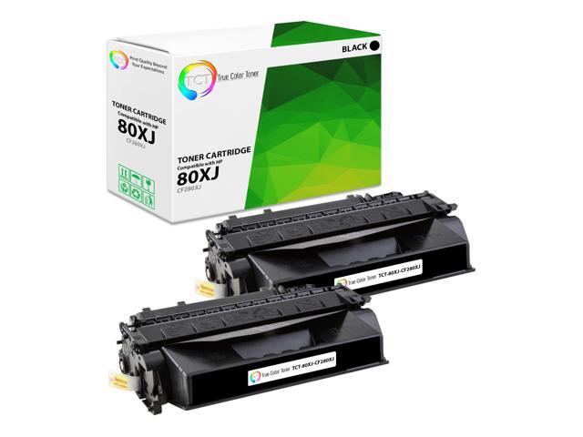 Click here for True Color Toner 80XJ Jumbo Toner Cartridge 2 Pack... prices