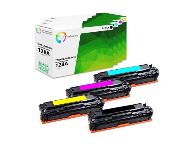 Click here for True Color Toner 128A Toner Cartridge 4 Pack - Pre... prices