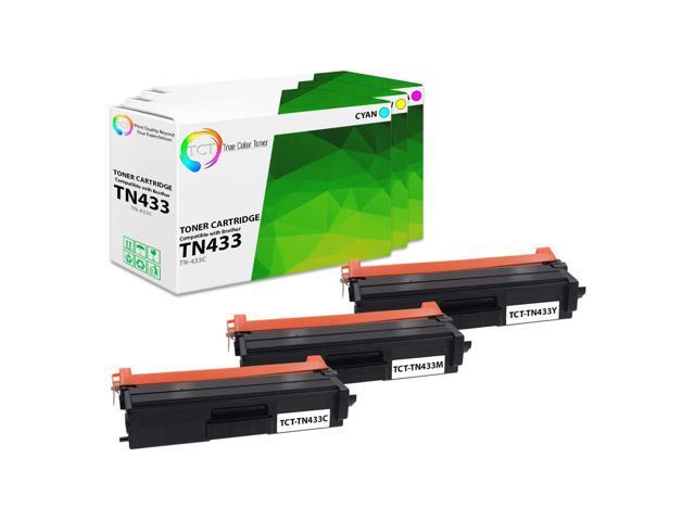 Click here for True Color Toner TN433 Color Toner Cartridge 3 Pac... prices