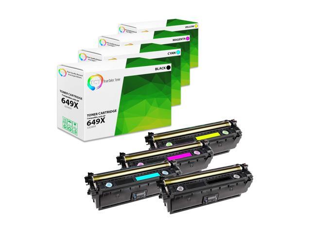 Click here for True Color Toner 649X 648A Toner Cartridge 4 Pack... prices