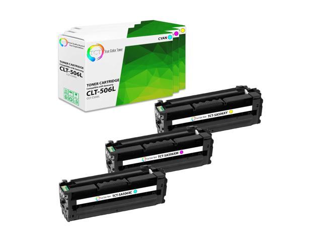 Click here for True Color Toner 506L Color Toner Cartridge 3 Pack... prices