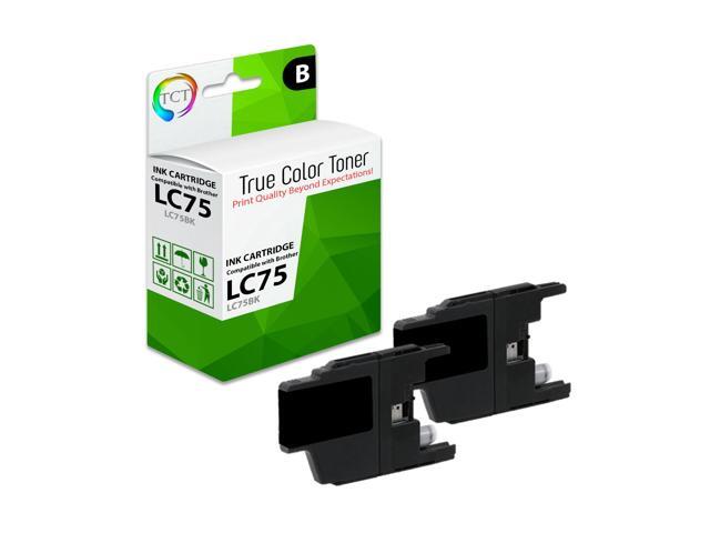 Click here for TCT LC75 Black Ink Cartridge 2 Pack - Premium Comp... prices