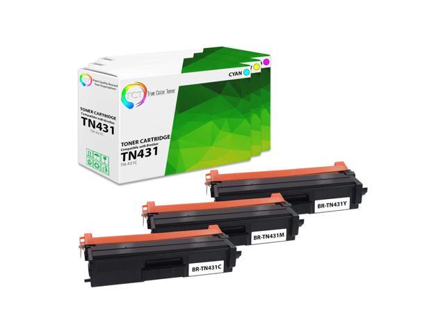 Click here for True Color Toner TN431 Color Toner Cartridge 3 Pac... prices