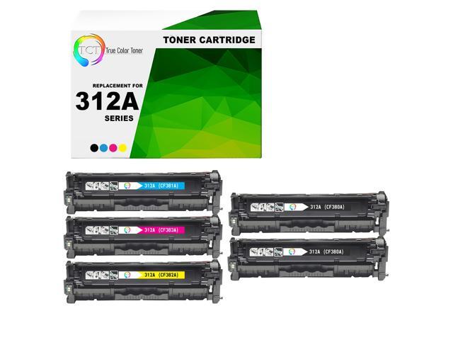 Click here for True Color Toner 312A Toner Cartridge 5 Pack - Pre... prices