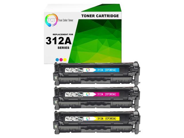 Click here for True Color Toner 312A Color Toner Cartridge 3 Pack... prices