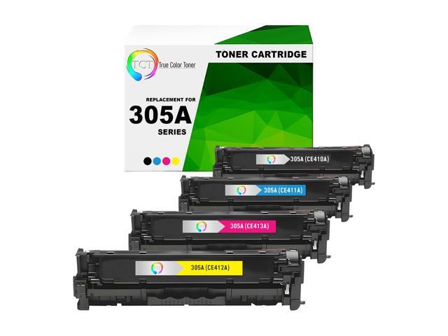 Click here for True Color Toner 305A Toner Cartridge 4 Pack - Pre... prices