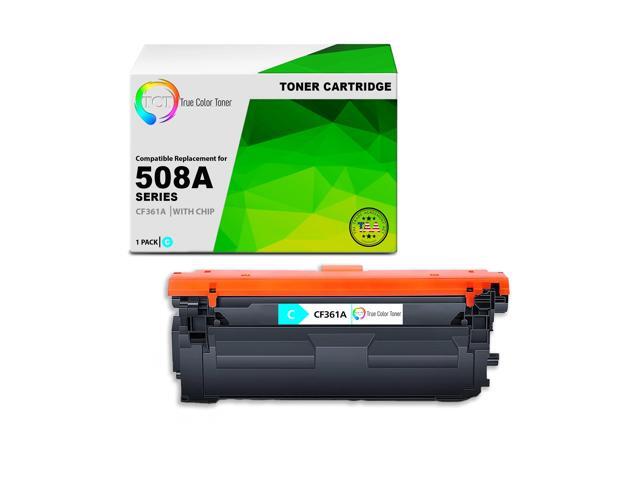 Click here for TCT 508A Cyan TAA Compliant Toner Cartridge - Prem... prices