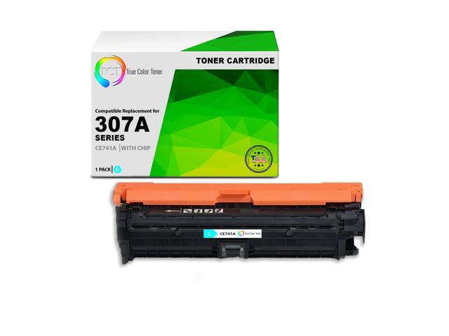 Click here for TCT 307A Cyan TAA Compliant Toner Cartridge - Prem... prices