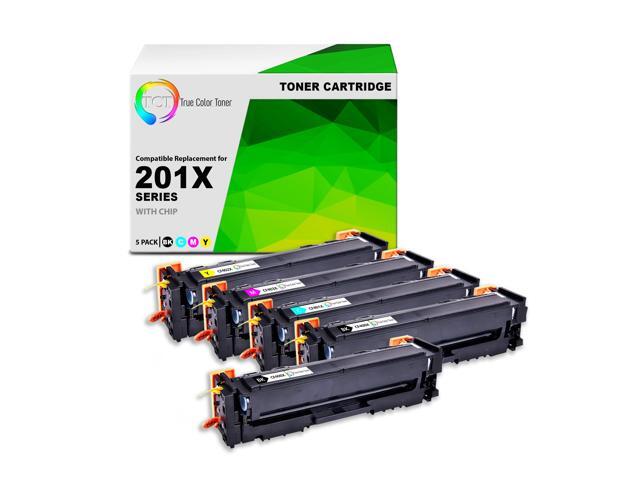 Click here for True Color Toner 201X Toner Cartridge 5 Pack - Pre... prices