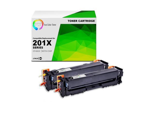 Click here for True Color Toner 201X Black Toner Cartridge 2 Pack... prices