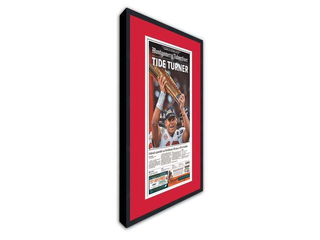 Click here for 11x22 Newspaper Frame - with Red and White Double... prices