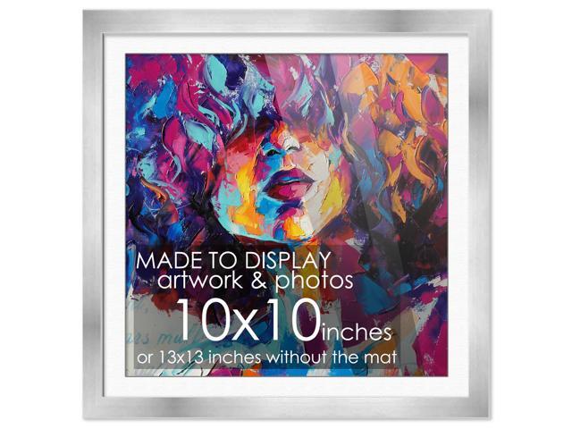 Click here for 10x10 Silver Frame Matted for 10x10 Picture or 13x... prices