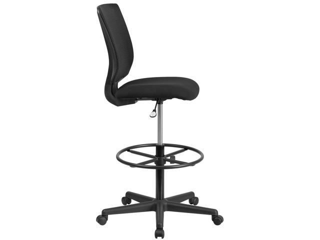 Click here for Ergonomic Mid-Back Mesh Drafting Chair with Black... prices