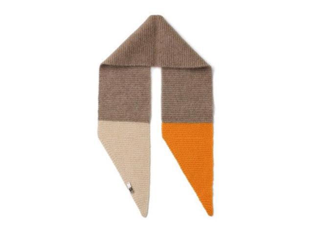 Click here for ERKHES CASHMERE 100 MUFFLER POINT Golden prices