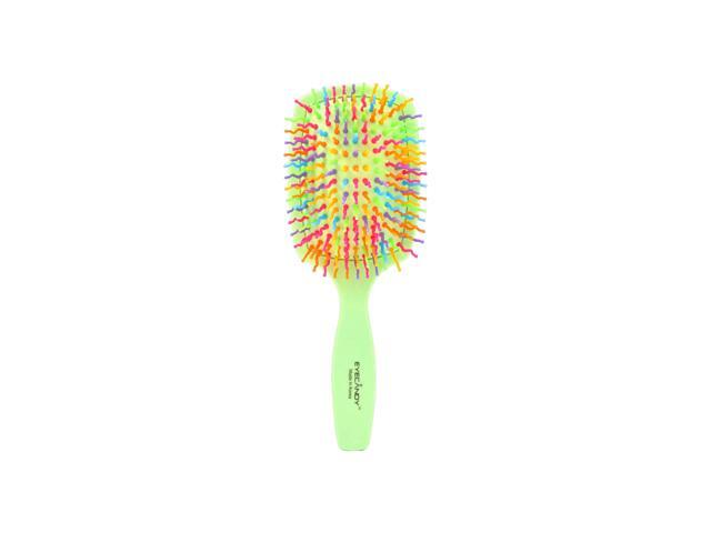 Click here for Eyecandy Rainbow volume S paddle brush (Melon Gree... prices