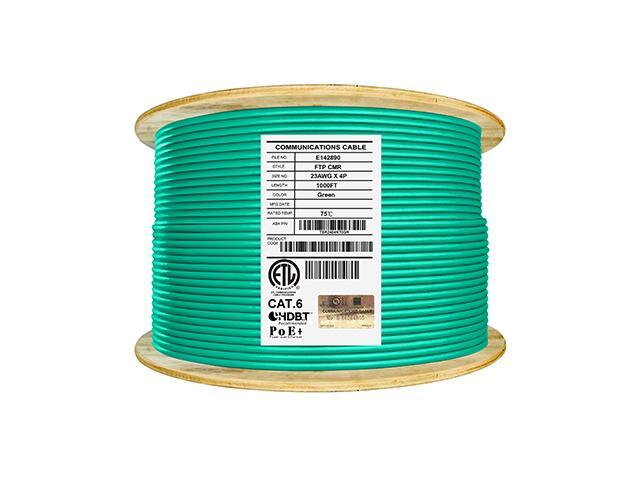 Click here for Elite Cat6 Shielded Riser (CMR)  1000ft  550MHz  2... prices