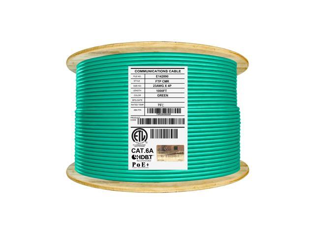 Click here for Elite Cat6a Shielded Riser (CMR)  1000ft  650MHz... prices