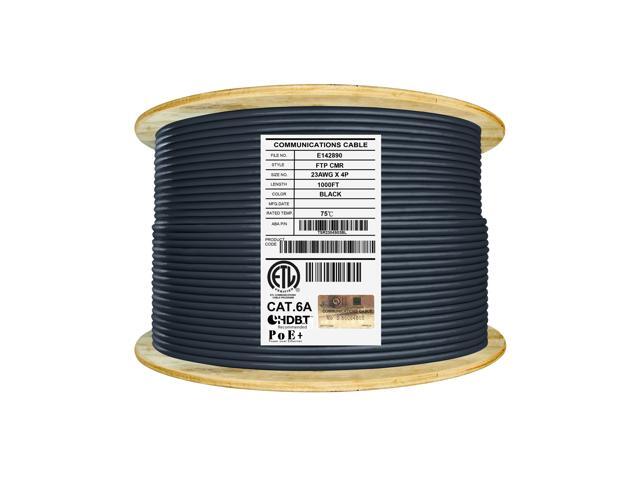 Click here for Elite Cat6a Shielded Riser (CMR)  1000ft  650MHz... prices