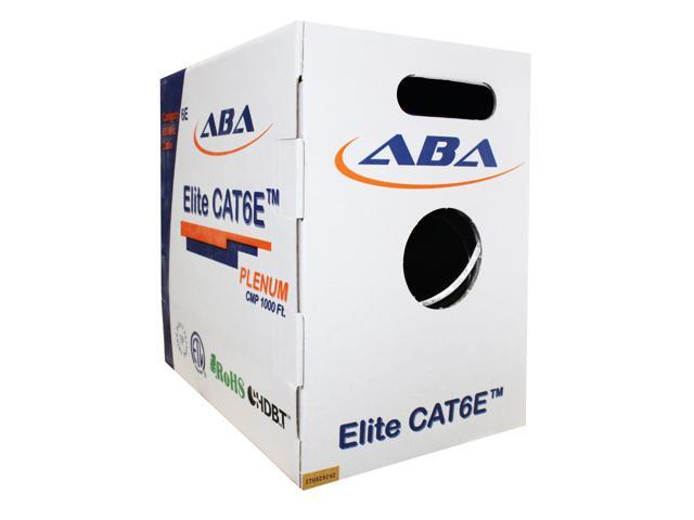 Click here for Elite Cat6e Plenum (CMP)  1000ft  600MHz  23AWG  U... prices
