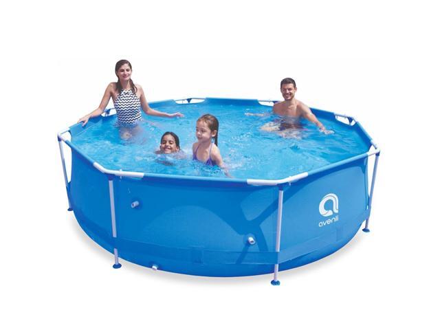 Click here for Avenli Deep Metal Frame Above Ground Swimming Pool... prices