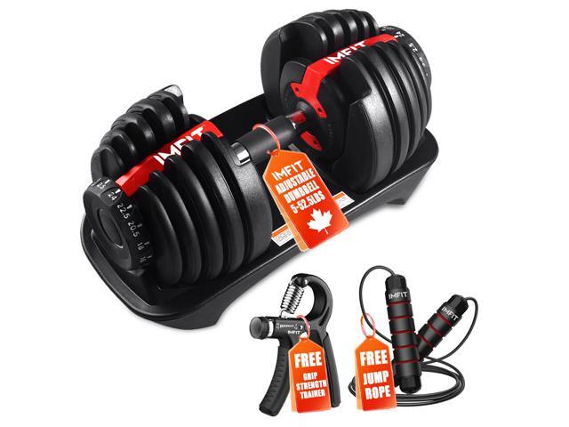 Click here for IMFit 5lb-52.5lb Adjustable Dumbbell with Free Han... prices