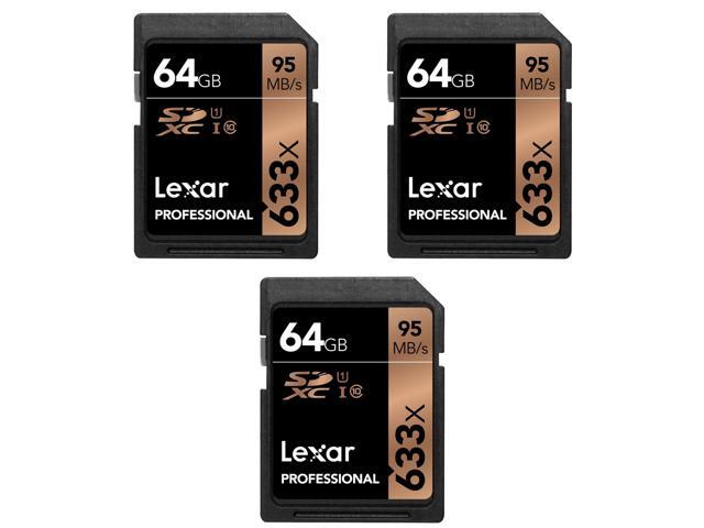 Click here for Lexar Professional 633x 64GB USH-1 Class 10 SDXC M... prices