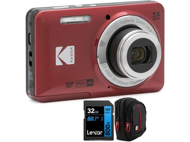 Click here for Kodak PIXPRO FZ55 Digital Camera Red +Lexar 32GB M... prices
