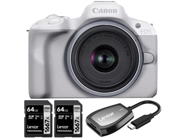 Click here for Canon EOS R50 Mirrorless Camera w/ RF-S 18-45mm Le... prices