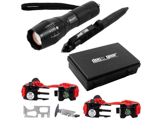 Click here for Deco Gear FPT100BK Tactical Flashlight and Pen Set... prices