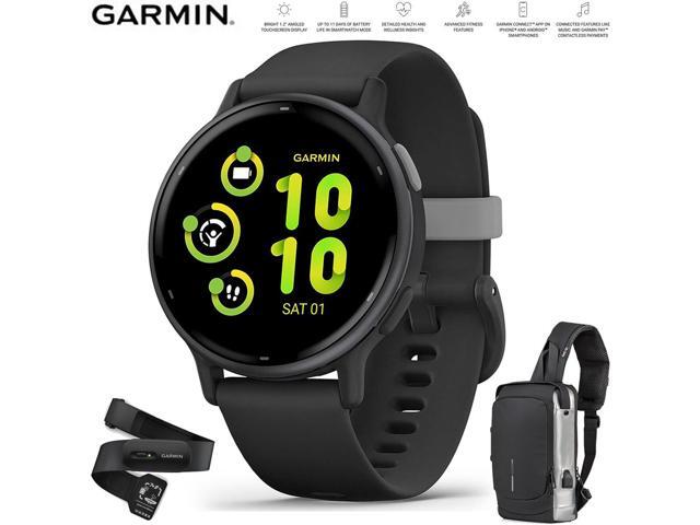 Click here for Garmin Vivoactive 5 Fitness Smartwatch Black + Bac... prices