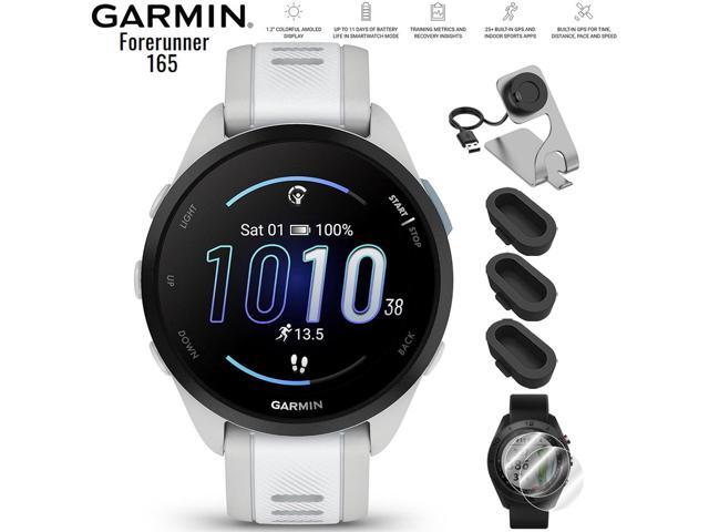 Click here for Garmin Forerunner 165 Music Sport Watch Gray + Whi... prices