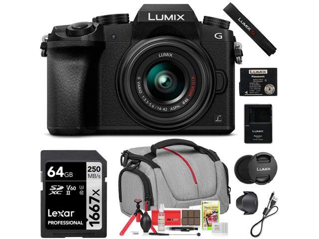 Click here for Panasonic LUMIX G7 4K UHD Black DSLM Camera with 1... prices