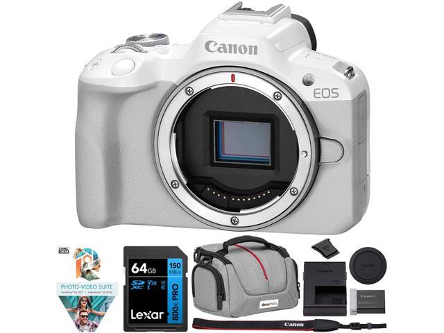 Click here for Canon EOS R50 Mirrorless Camera Body Only (White)... prices