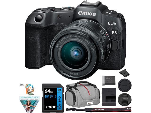 Click here for Canon EOS R8 Mirrorless Camera + RF 24-50mm F4.5-6... prices