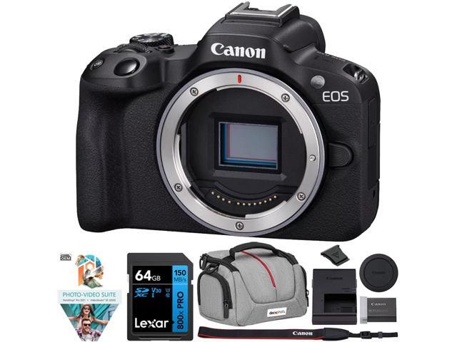 Click here for Canon EOS R50 Mirrorless Camera Body (Black) 5811C... prices