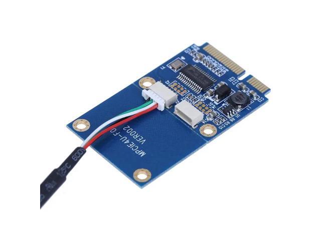 Click here for Mini PCI-E PCI Express to Dual USB Adapter mPCIe t... prices
