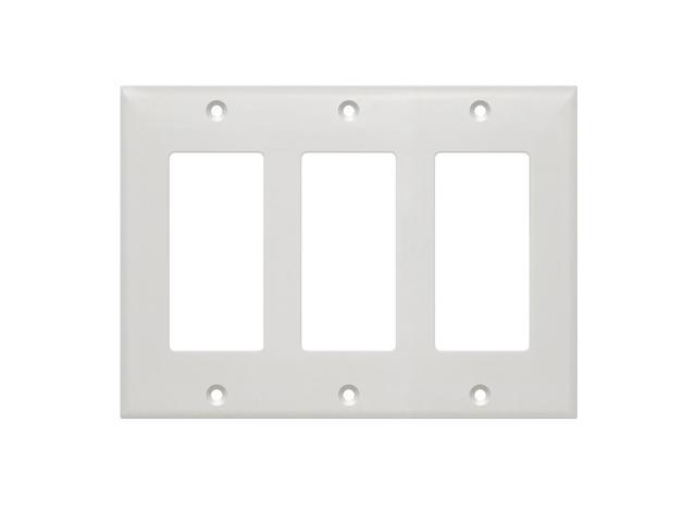 Click here for Cmple - 3-Gang Decora Wall Plate Standard Size Dec... prices