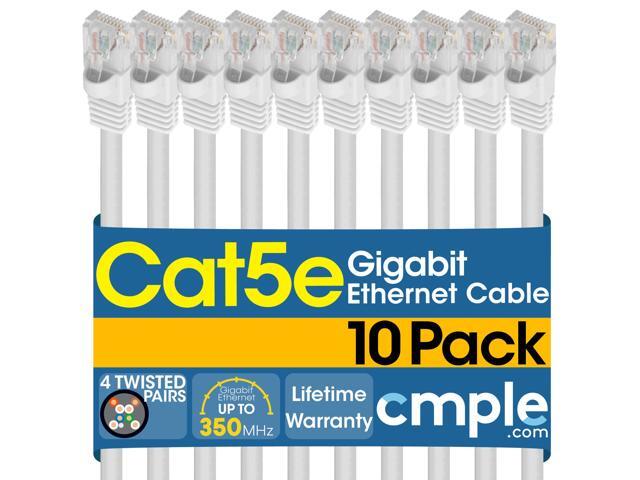 Click here for Cmple - [10 PACK] 1.5 Feet Cat5 Patch Cord  Ethern... prices