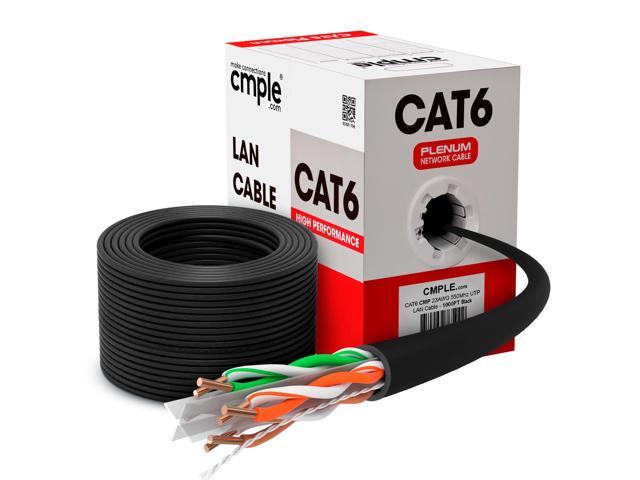 Click here for Cmple - Cat6 Plenum Ethernet Cable 1000ft  Cat 6 C... prices
