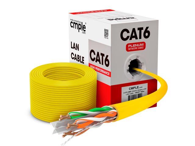 Click here for Cmple - Cat6 Plenum Ethernet Cable 1000ft  Cat 6 C... prices