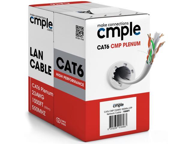 Click here for Cmple - Cat6 Plenum Ethernet Cable 1000ft  Cat 6 C... prices