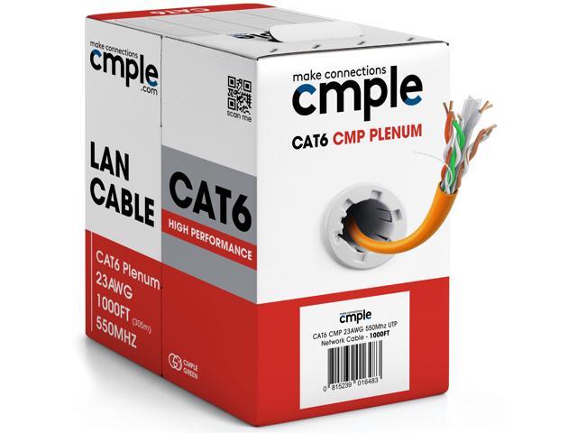 Click here for Cmple - Cat6 Plenum Ethernet Cable 1000ft  Cat 6 C... prices