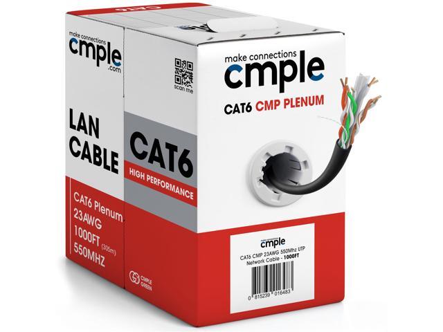 Click here for Cmple - Cat6 Plenum Ethernet Cable 1000ft  Cat 6 C... prices