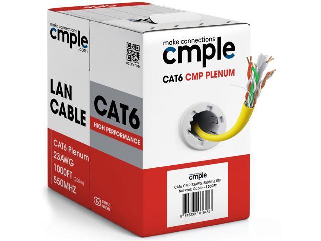 Click here for Cmple - Cat6 Plenum Ethernet Cable 1000ft  Cat 6 C... prices