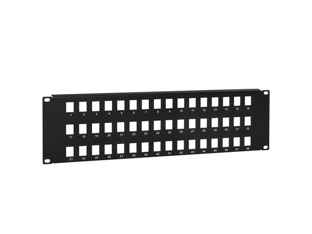 Click here for Cmple - Blank Keystone Patch Panel  48 port  19 x... prices