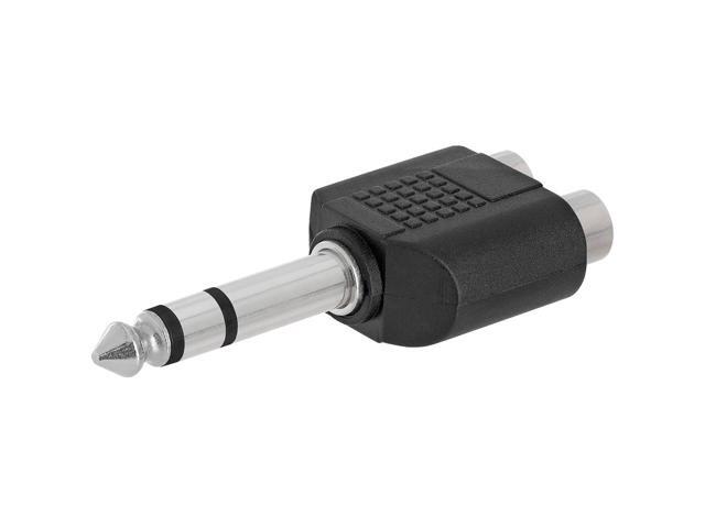 Click here for Cmple - 6.35mm Stereo Plug to 2xRCA Jack Adapter prices